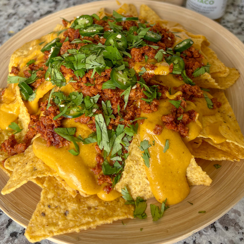 Plant-Based Spicy Loaded Nachos – Seed Ranch Flavor Co