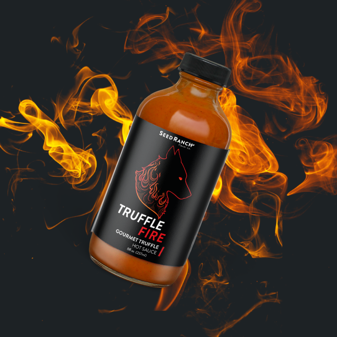 Truffle Fire Hot Sauce – Seed Ranch Flavor Co